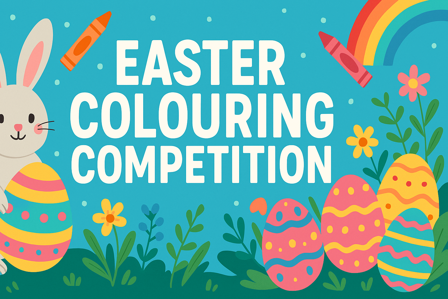 Pam Court - Hop into the Easter Spirit with our Kids Colouring Competition!