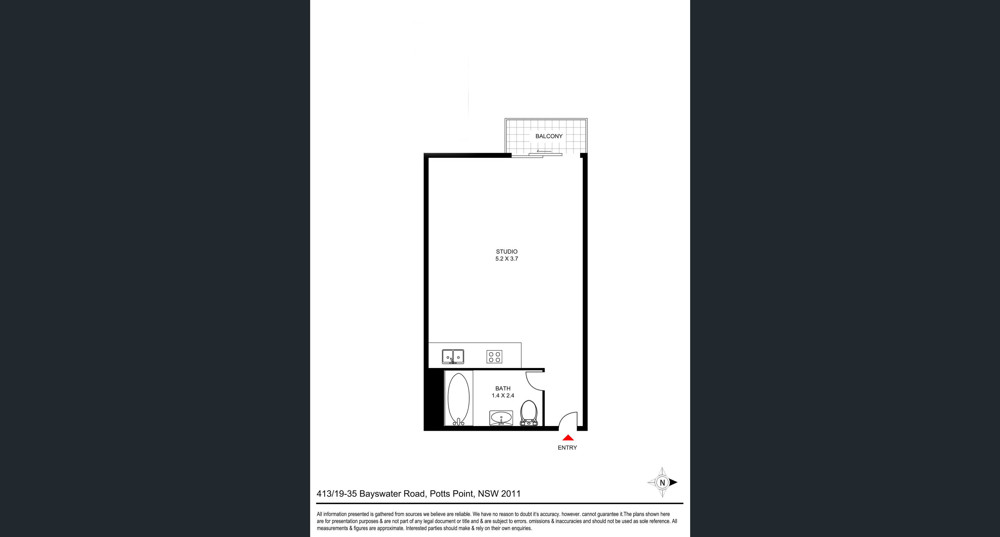 AFFORDABLE STRATA STUDIO WITH BALCONY IN ULTRA CONVENIENT LOCATION ...