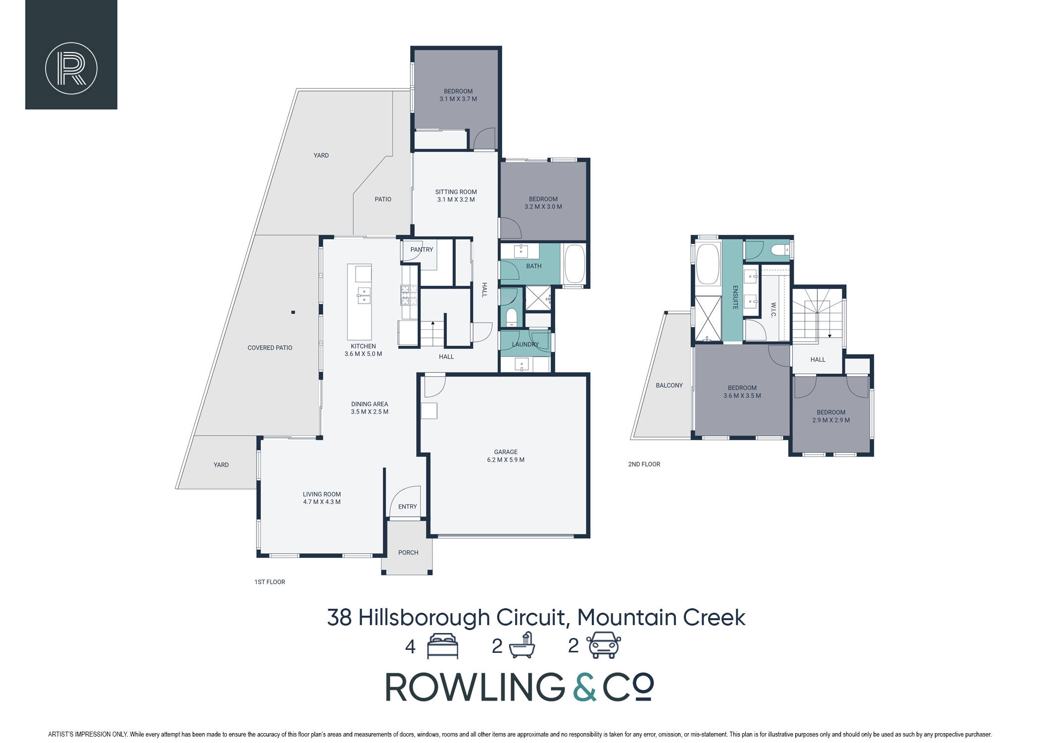 Rowling & Co Property - Split Level Luxury Family Home in Mountain Creek