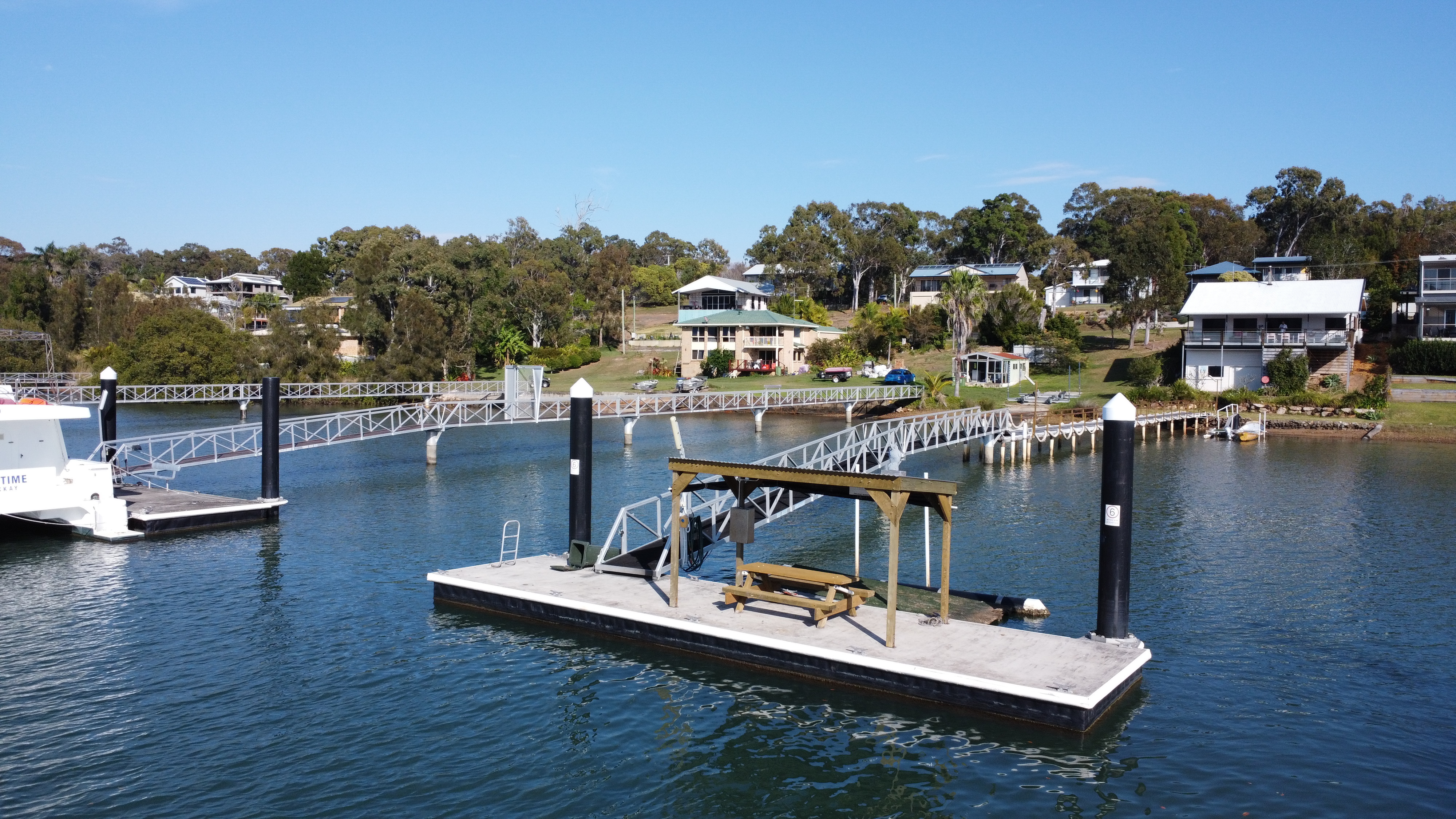 Russell Island Real Estate - Great Waterfront Property with Jetty