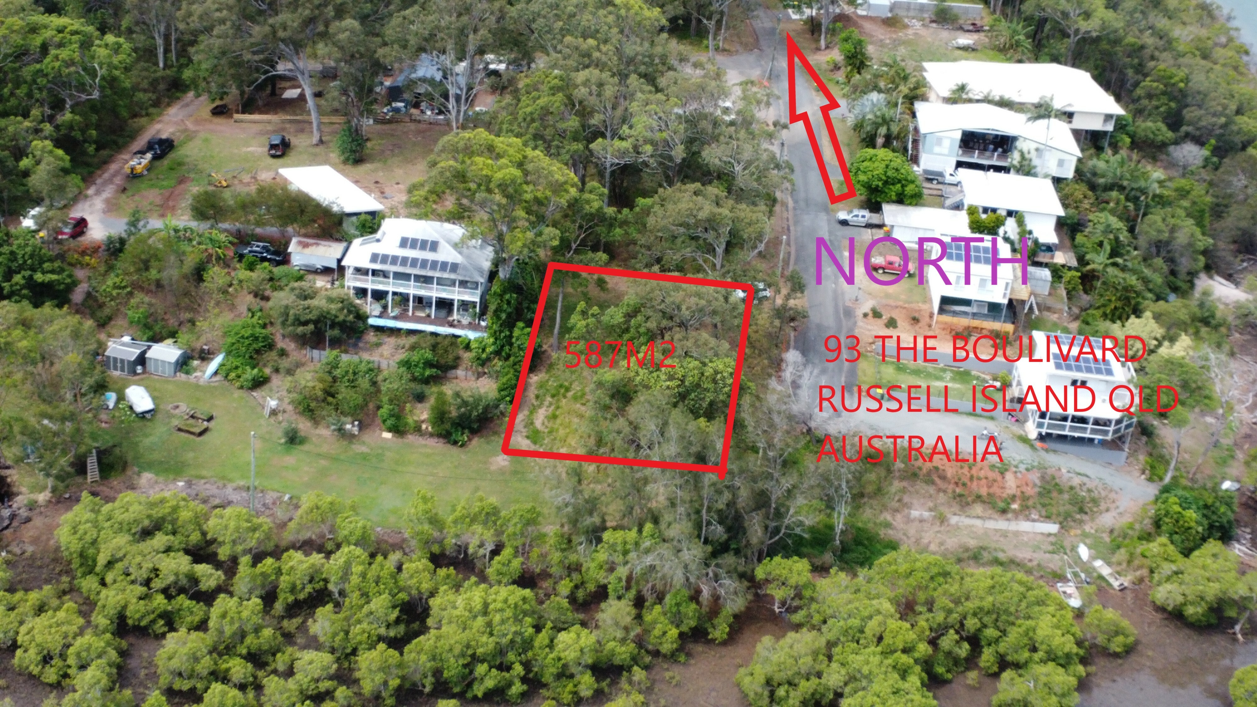 Russell Island Real Estate - CLAYTON WATERFRONT BLOCK @ RUSSELL ISLAND ...
