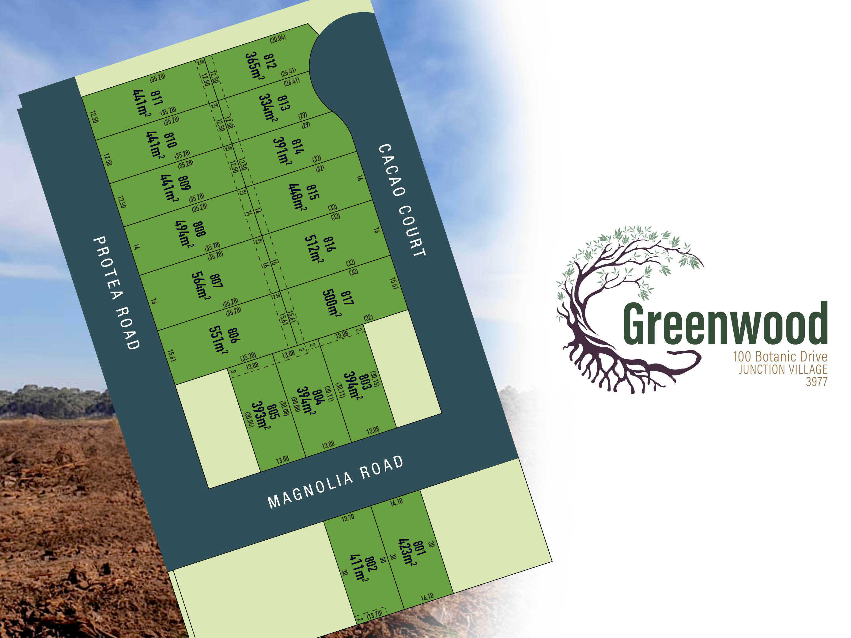 TITLED LAND for Sale at Greenwood Estate. In Close Proximity to Royal Botanic Gardens Cranbourne ...